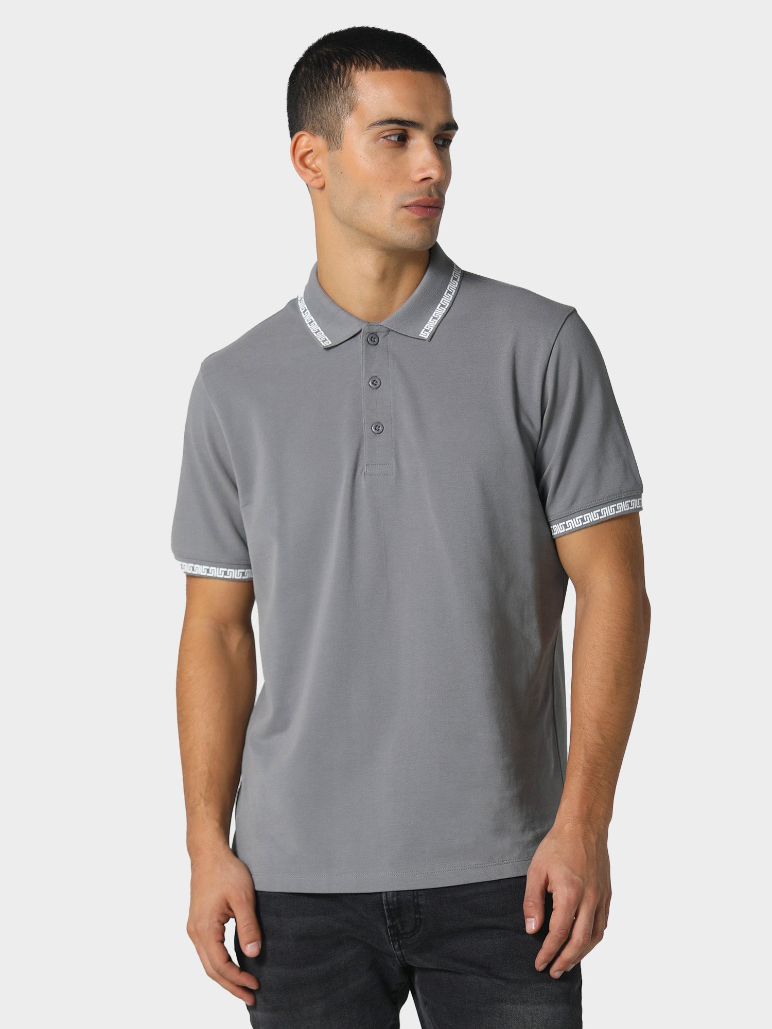 Kynes Light Grey Polo Shirt – 883 Police