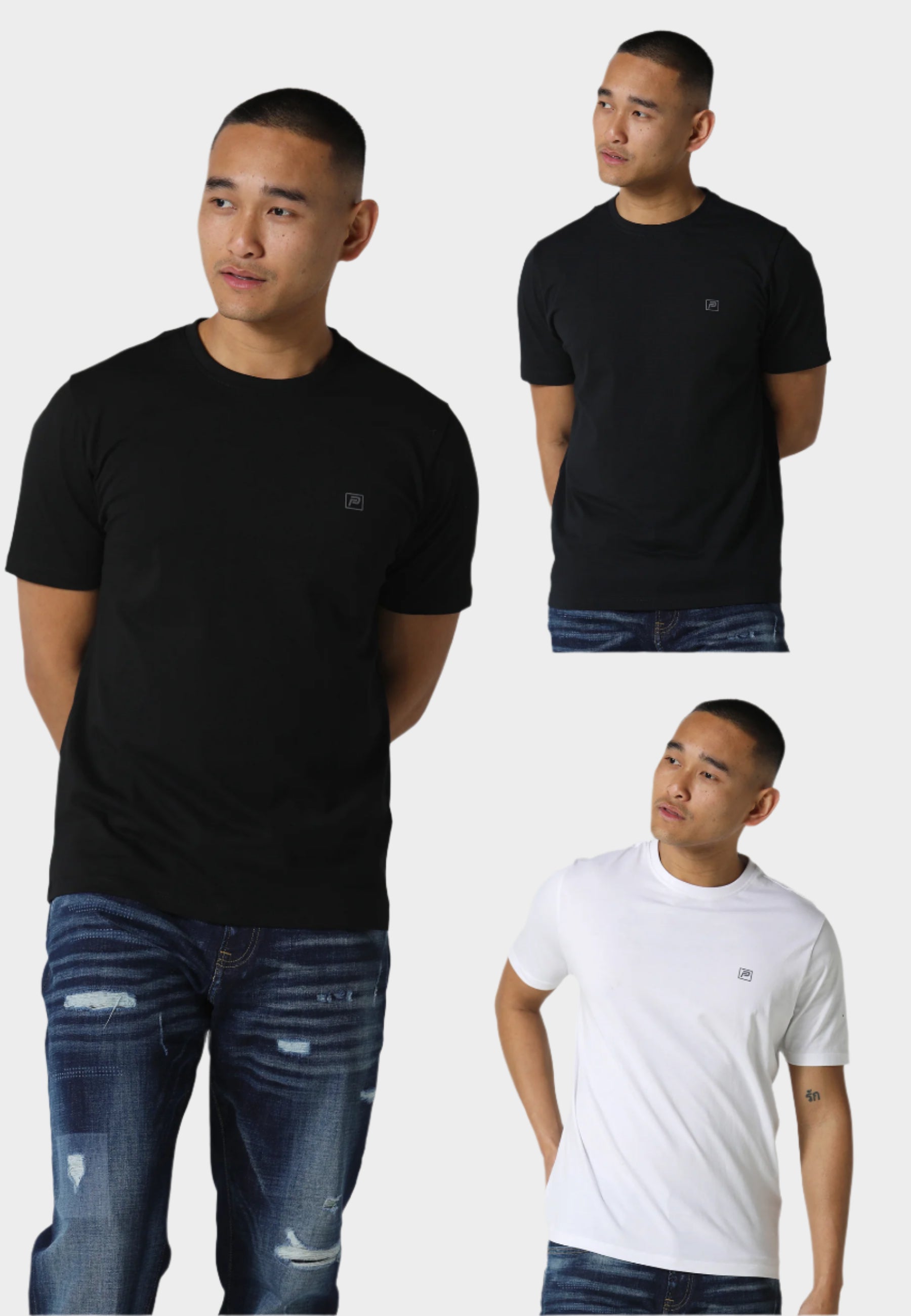 Trital 3 Pack Essential T-Shirts – 883 Police