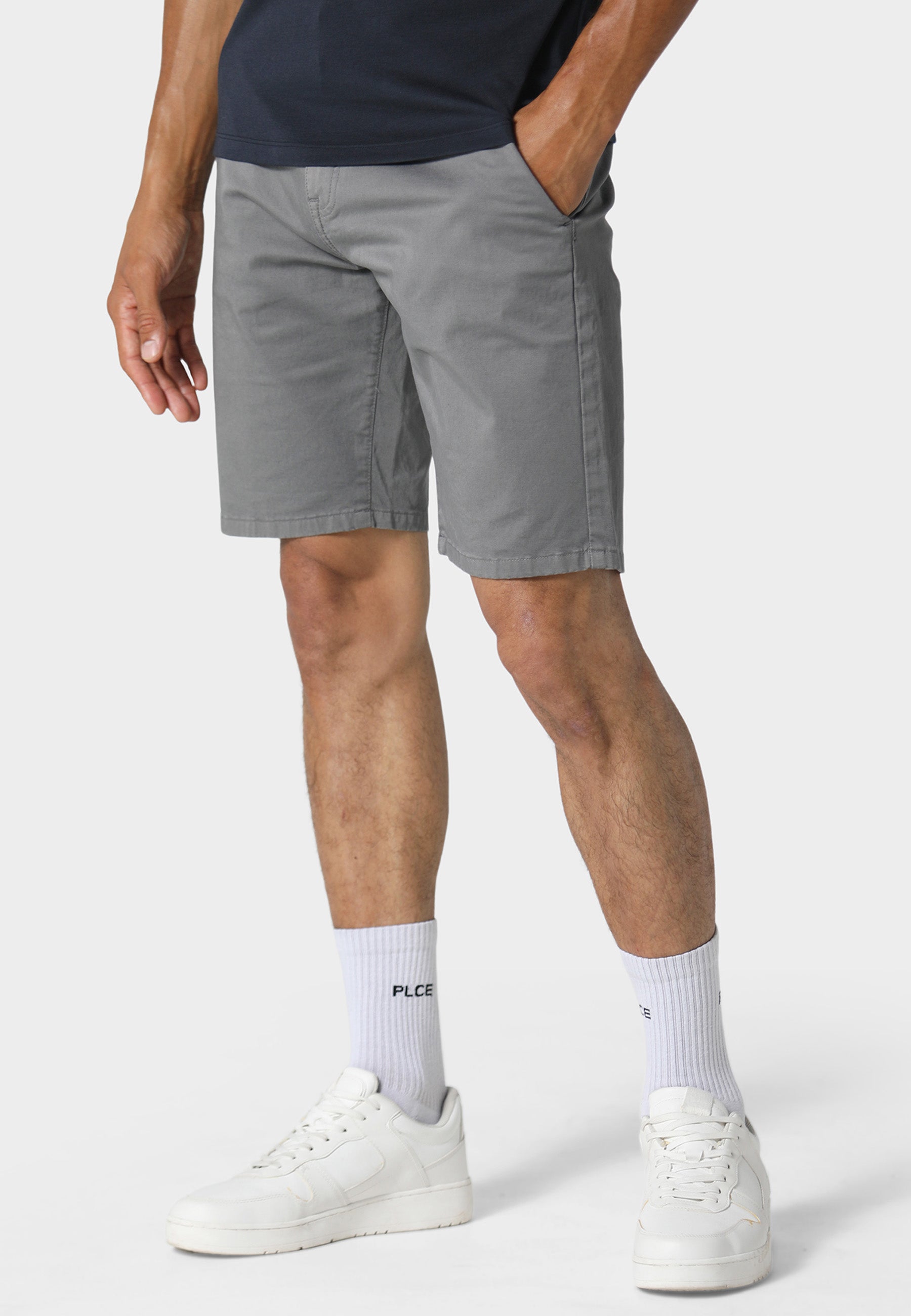 Tywyn Grey Chino Shorts – 883 Police